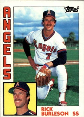 Amazon.com: 1984 Topps Baseball Card #735 Rick Burleson : Collectibles ...