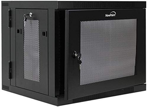 Amazon.com: NavePoint 9U Server Cabinet with Hinged Back - 17.7” Deep ...