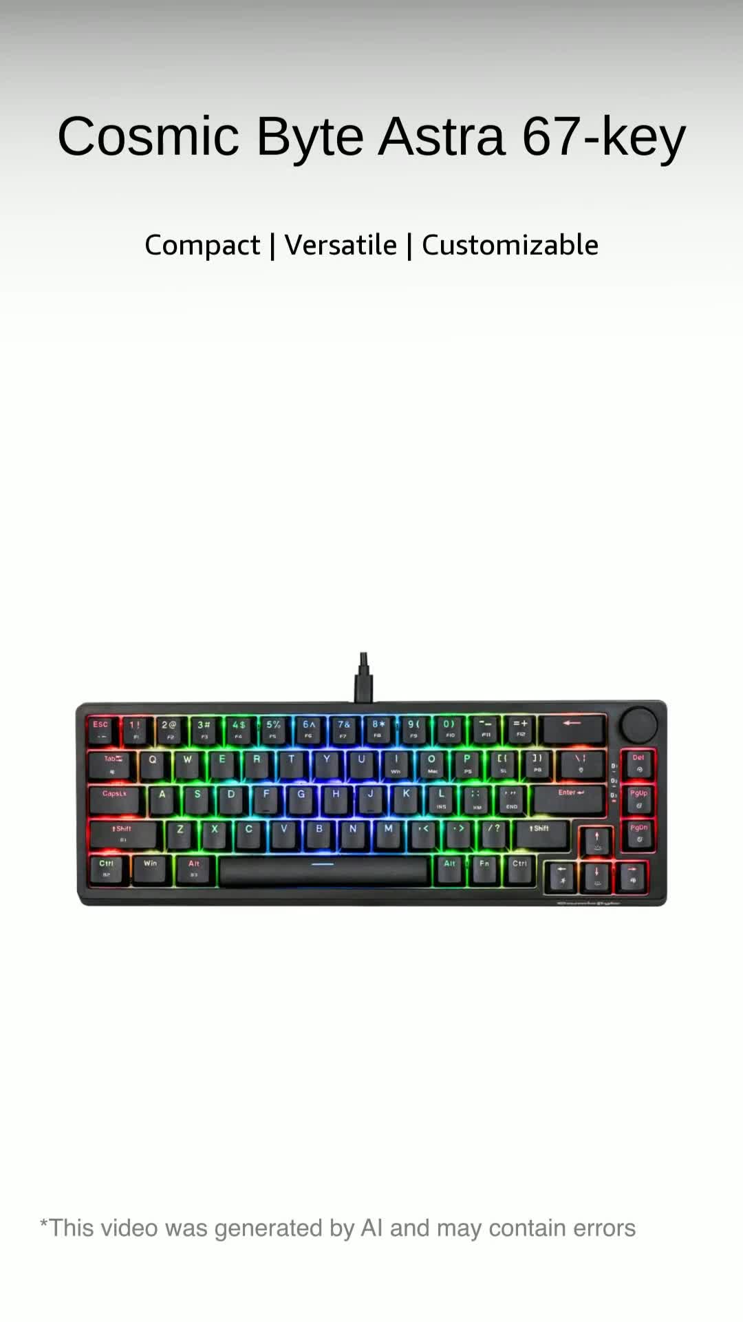 Watch Product Overview - Cosmic Byte Astra Mechanical Gaming Keyboard ...