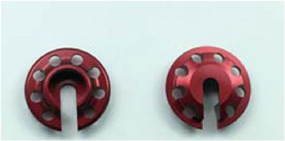 Amazon.com: Square Damper Spring Retainer (Tamiya Generic) Multi-Spring ...