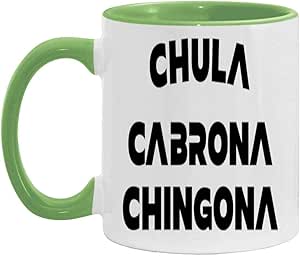 Amazon.com: Chula Cabrona Chingona Mexicana Joke Gift - Spanish ...