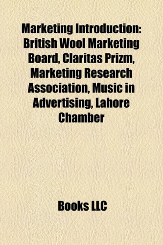 Amazon.co.jp: Marketing Introduction: British Wool Marketing Board ...