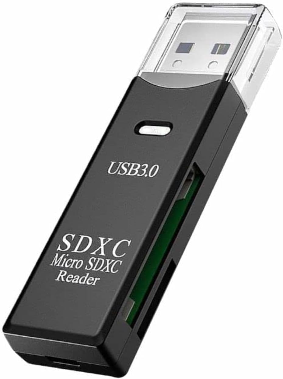 Amazon.com: USB 3.0 2 in 1 HighSpeed Memory Card Reader Adapter for ...