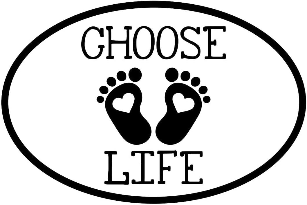 Amazon.com: Choose Life Baby Toes Decal Vinyl Sticker|Cars Trucks Vans ...