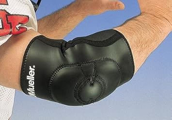 Amazon.com : Mueller Padded Football Elbow Sleeve - Two Sleeves ...