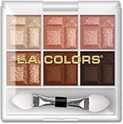 Amazon.com: L.A. COLORS 6 Color Eyeshadow, Earthy CES461