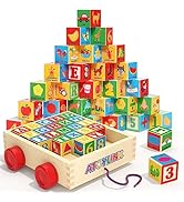 Amazon.com: Atoylink Toddler Sorting and Stacking Toys with Magnetic ...