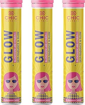Chicnutrix Glow | Japanese Glutathione 500 mg with Vitamin C for ...