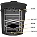 Amazon.com: EPSOLS The Original Po' Man Charcoal Grill : Patio, Lawn ...