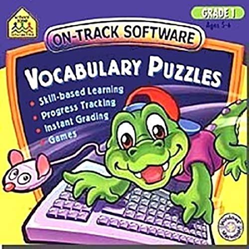 Amazon.com: On Track Vocabulary Puzzles Grade 1 (Jewel Case) : Office ...