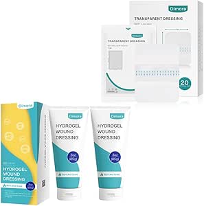 Amazon.com: Dimora Transparent Film Wound Dressing 6x8 inch 20 Packs ...