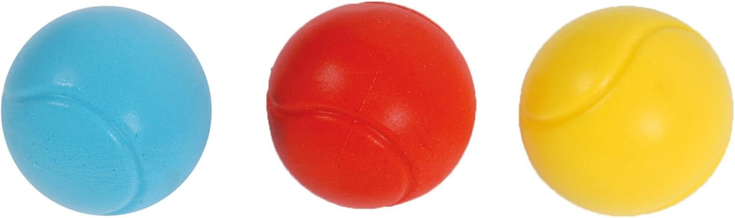 Navoys Pack of Three Soft Ball Set for Children - 70mm Soft Foam Tennis ...