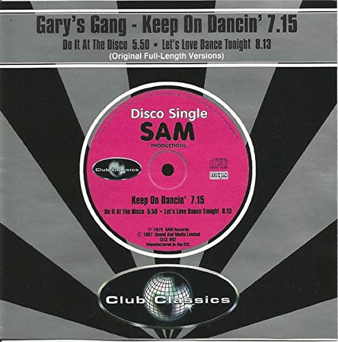 Keep on Dancin': Gary's Gang: Amazon.in: Music}
