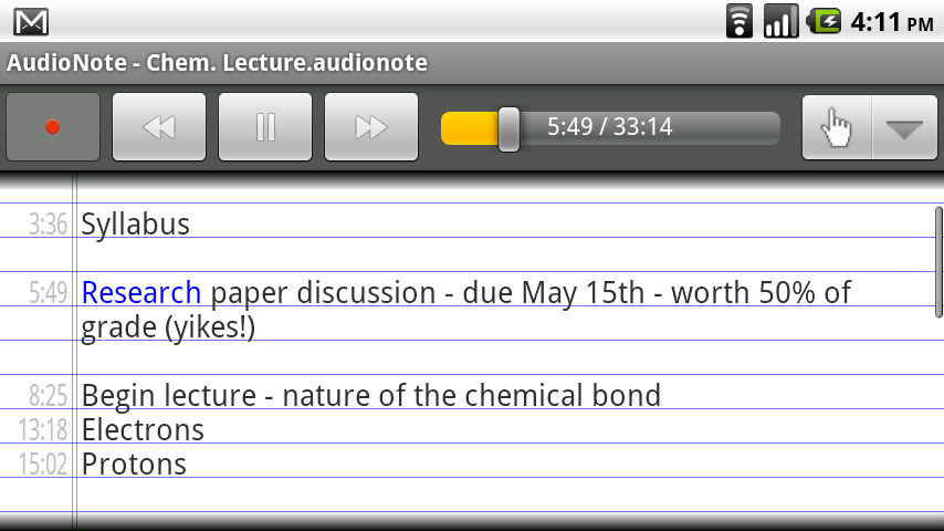 AudioNote - Notepad and Voice Recorder - App on Amazon Appstore