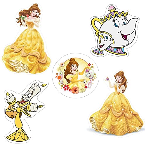 Pretty UR Party Belle Theme Paper Cutouts for Birthday Parties, Beauty ...
