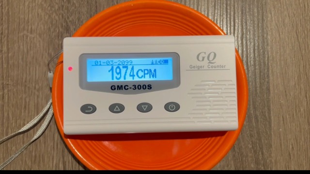 Watch GQ GMC-300S Testing Fiesta Dining Radioactive Ware on Amazon Live