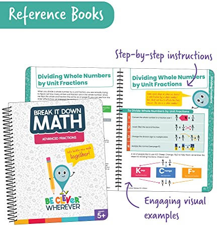 Snapklik.com : Be Clever Wherever Grade 5 Math Kit, 4th & 5th Grade ...