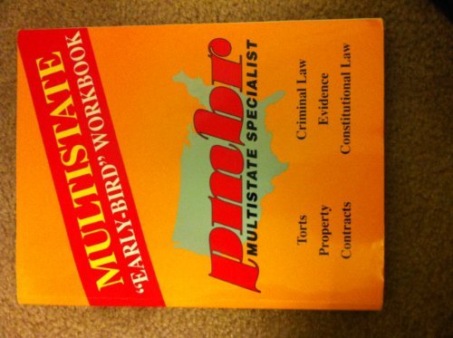 2005 PMBR Multistate Early-Bird Workbook: PMBR: Amazon.com: Books