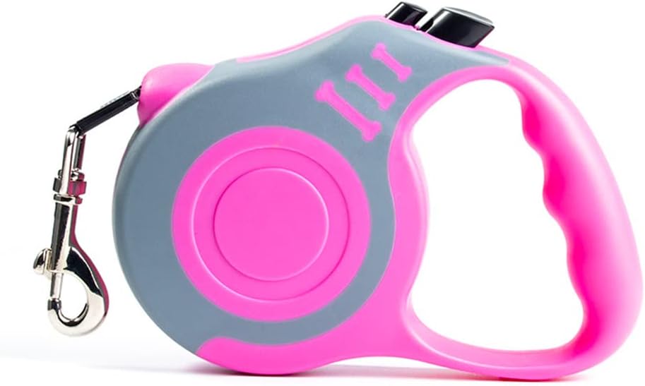 Amazon.com : Retractable Dog Leash Lightweight 10/16FT Leash with Non ...