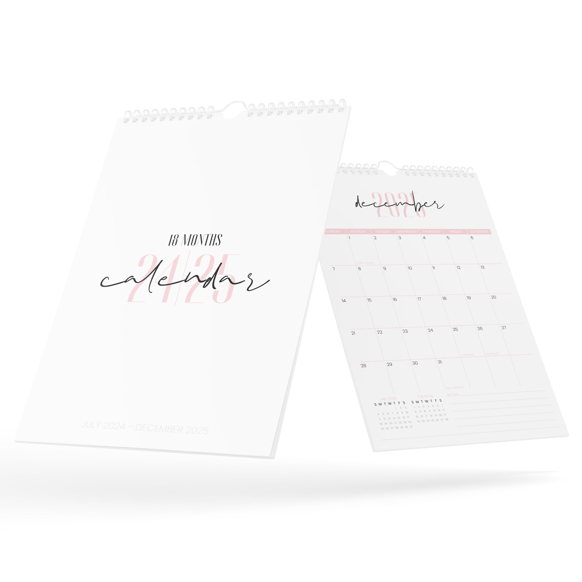 Snapklik.com : Karto Wall Calendar 2024-2025 - Vertical 11x17 Inch Runs ...