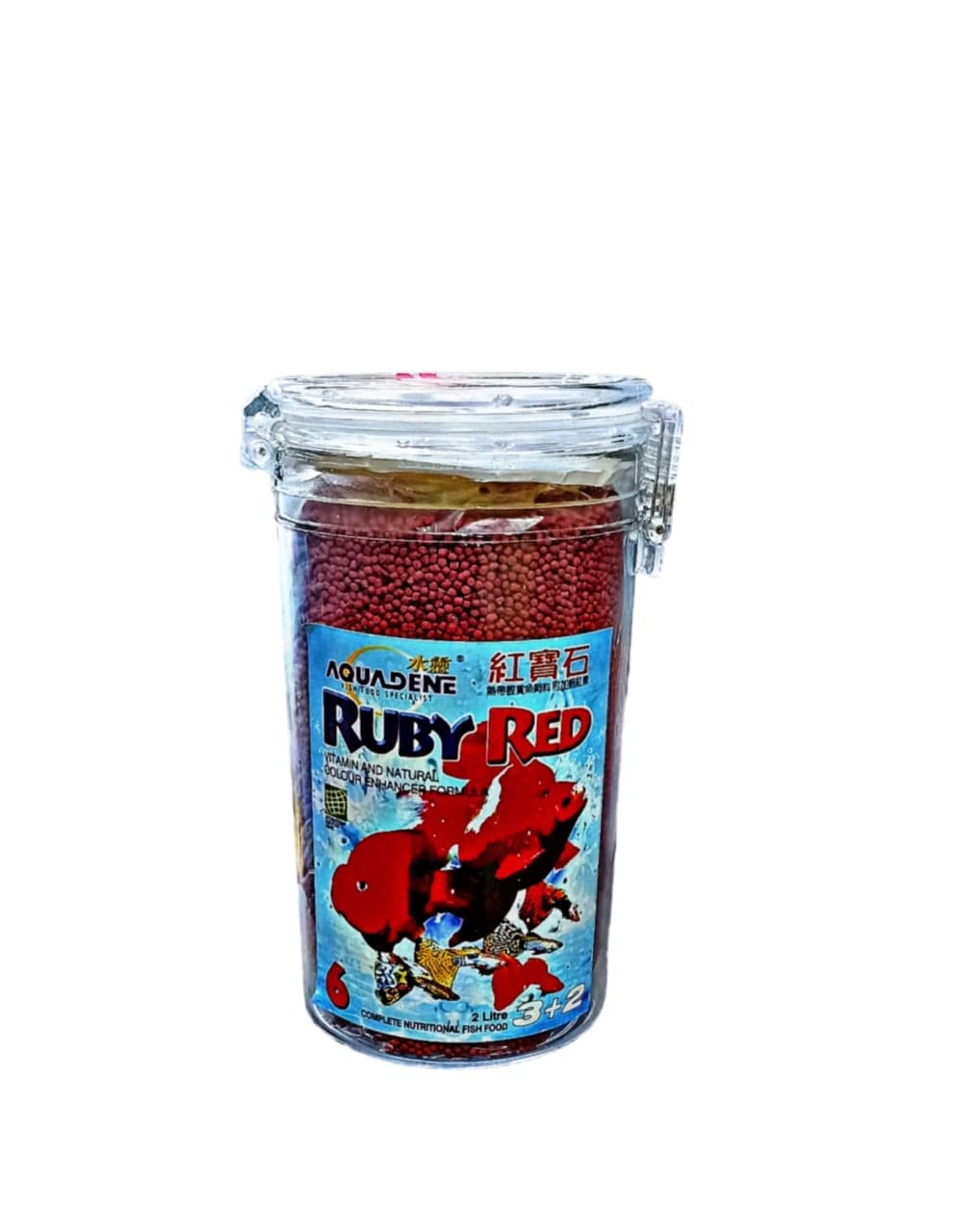 toyaa Aquadane Ruby Red Fish Food, Vitamin and Natural Colour Enhancer ...
