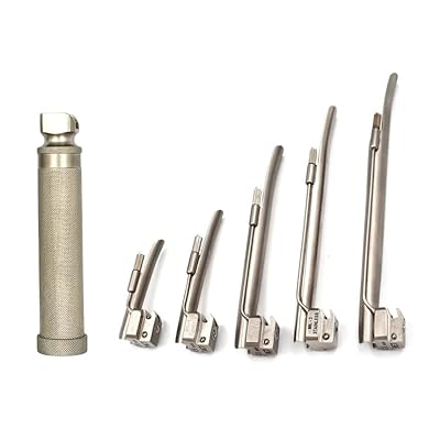 Buy Airway Intubation Deluxe Conventional Set - Five Blades Straight ...