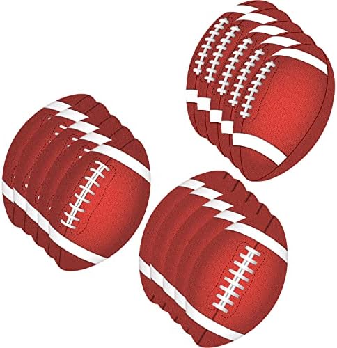 Amazon.com: 39 Pack Sports Cutouts Party Cutout Football Bulletin ...