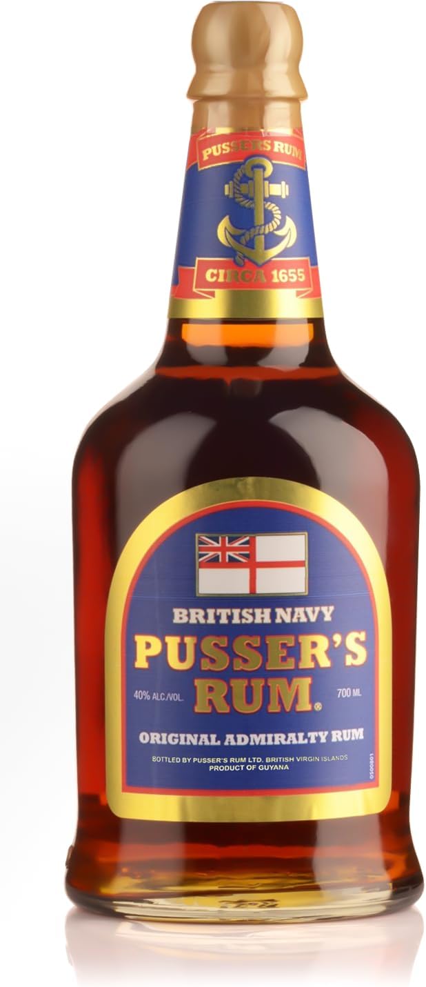 Pusser's Rum Original Admiralty | Premium Rum aus Guyana | Original Rum ...