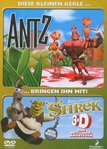 Antz/Shrek 3D [2 DVDs]: Amazon.co.uk: DVD & Blu-ray