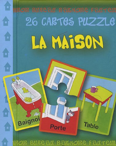 Amazon.fr - La maison : 26 cartes puzzle - Piccolia - Livres