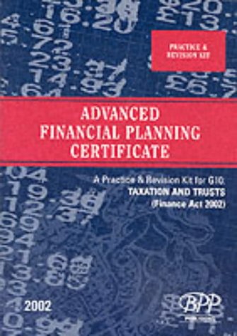 Practice and Revision Kit (AFPC Advanced Financial Planning Certificate ...