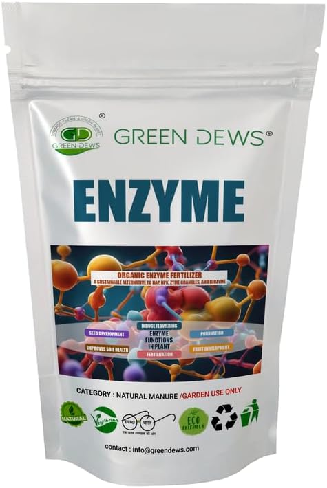 Green Dews Enzyme fertilizer for plants organic powder form alternative ...