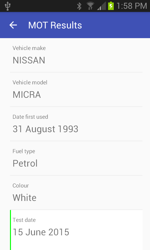 MOT History - App on the Amazon Appstore