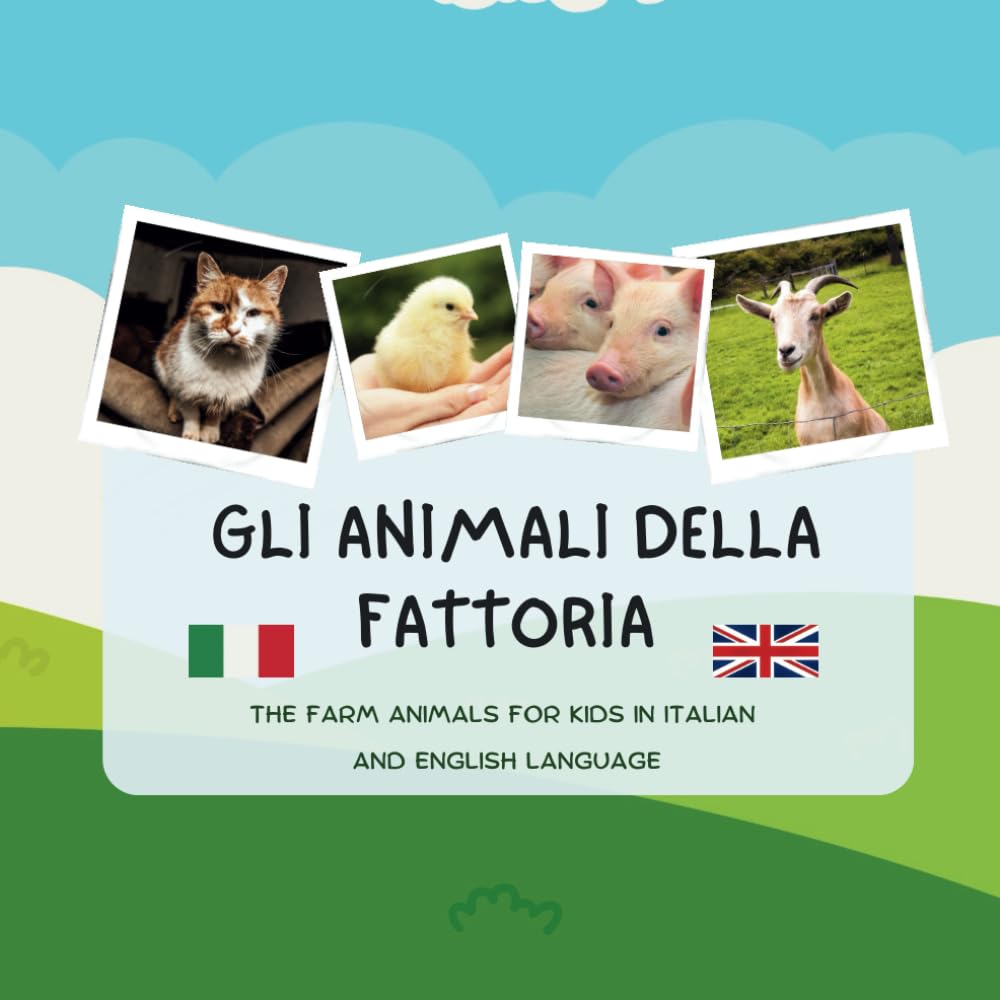 Gli animali della fattoria: Farm animals - (Bilingual Books for ...