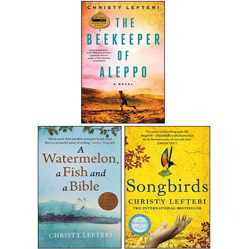 Christy Lefteri 3 Books Collection Set (Songbirds, The Beekeeper of ...
