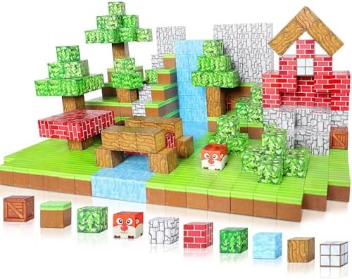 Minecraft Magnetic Blocks - Build and Explore The Digital World with ...