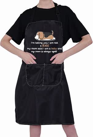 Amazon.com: JNIAP Beagle Lover Gift Beagle Dog Apron Beagle Mom Gift I ...