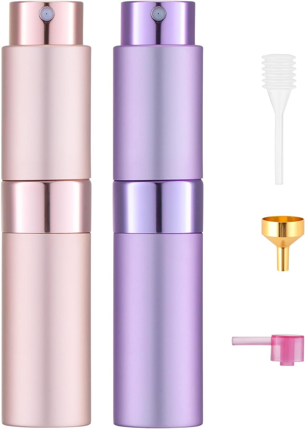 Amazon.com: Zingso Refillable Travel Perfume Atomizer Bottles, 3 Pcs 6ml Mini Portable Spray ...