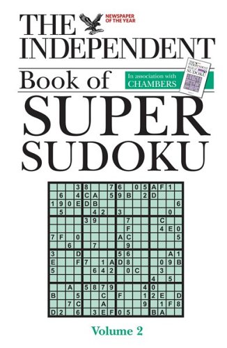 The Independent Book of Super Sudoku: Listed, No Author: 9780550102775 ...