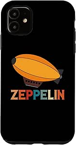 Amazon.com: iPhone 11 Retro Zeppelin Airship Dirigible Zepelin Zepplin ...