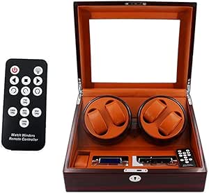 Amazon.com: Automatic Wristwatch Winding Box Remote Control Automatic ...