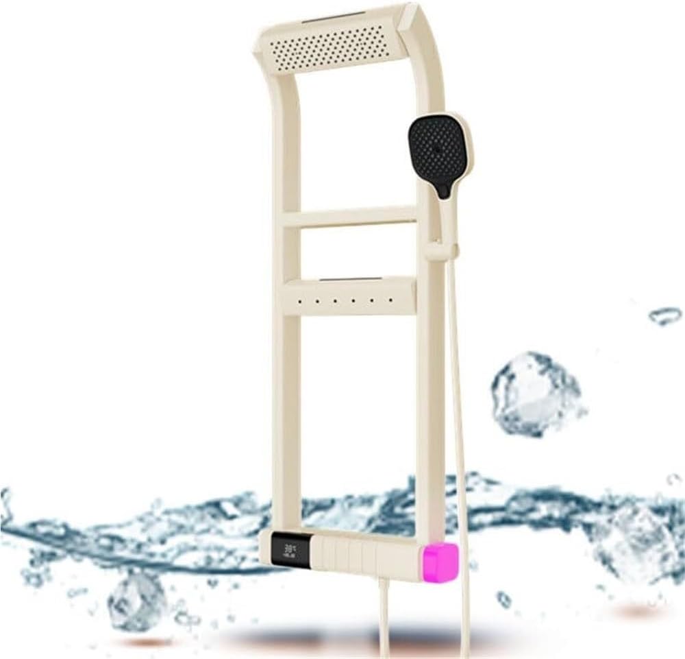 FLUXGOONE Shower system thermostatic piano key shower faucet set ...