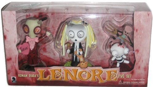Roman Dirge Lenore Mr. Gosh Tagamuffin Pooty PVC Figure Set 10-912: ...