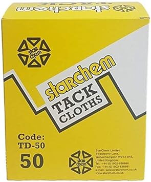 Tack Cloths, Starchem Tack Cloths, 50 Tacky Cloths, Paint Spray, Car ...