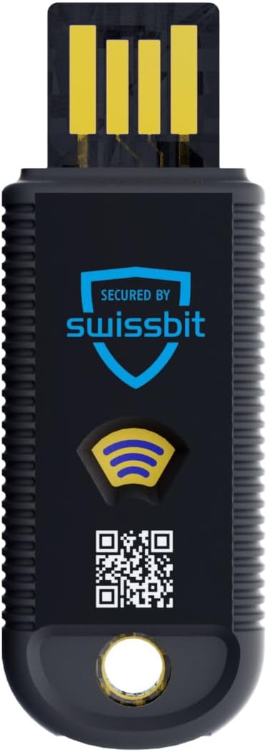 Amazon | Swissbit - iShield Key FIDO2 MFAセキュリティキー USB-A、NFC (FIDO U2F ...