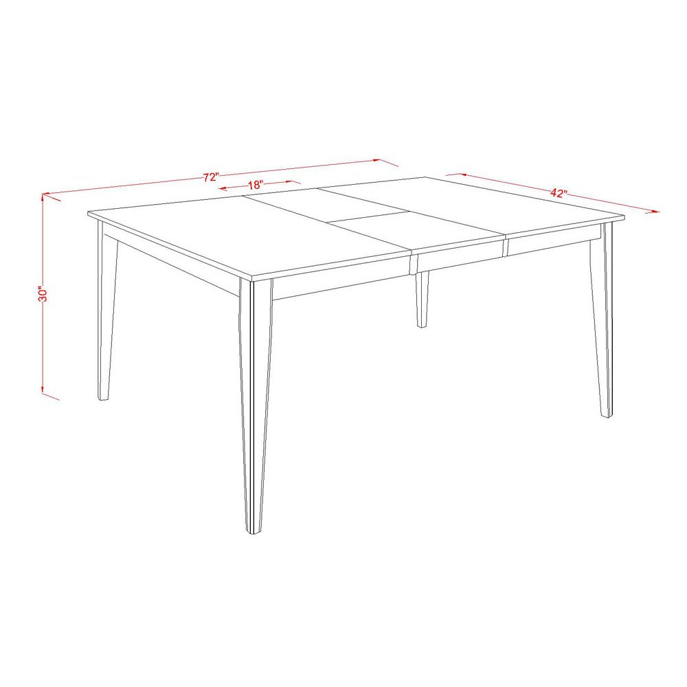 East West Furniture HECA9 CAP W 9 Pc Kitchen Table Set A Self Storing east-west-furniture-heca9-cap-w-9-pc-kitchen-table-set-a-self-storing
