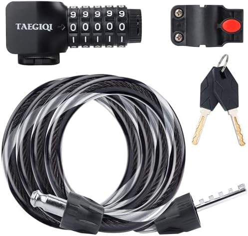 Amazon.com: Hapleby Premium Bike Lock with 2pcs Keys, Professional Bike ...