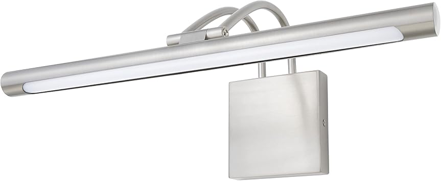 Amazon.com: Maxxima 17 in. LED Picture Light w/Brushed Nickel Finish ...