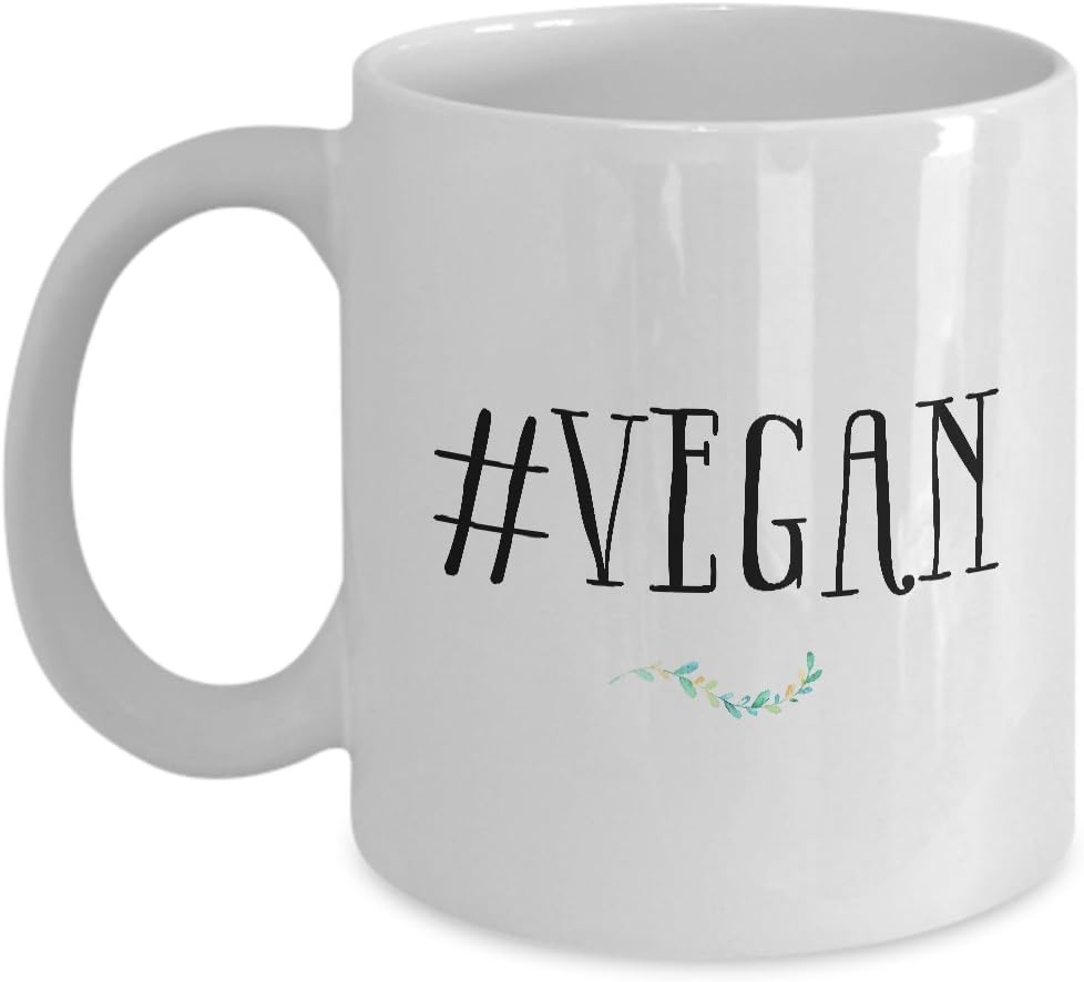 Amazon.com: Vegan Vibes Mug, Funny Vegan AF Coffee Mugs, PETA, Dad Tea ...