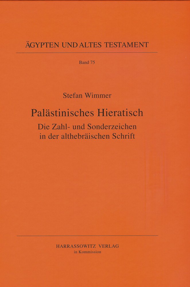 Amazon | Palastinisches Hieratisch: Die Zahl- Und Sonderzeichen in Der ...